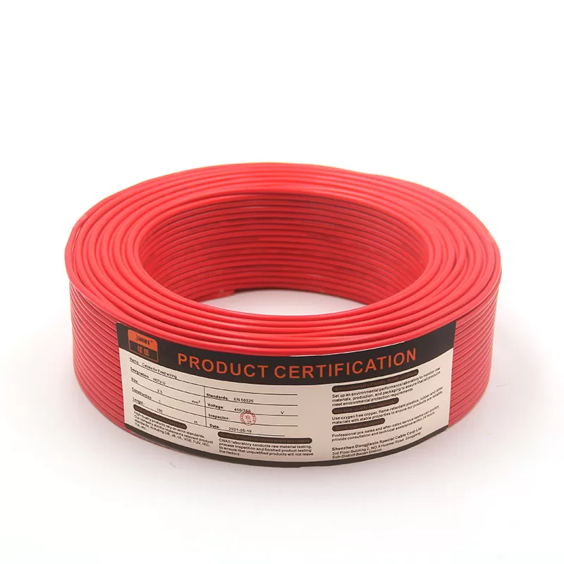 2.5-10mm2 H07V-K Household Electrical Cable Copper Conductor Pvc ...