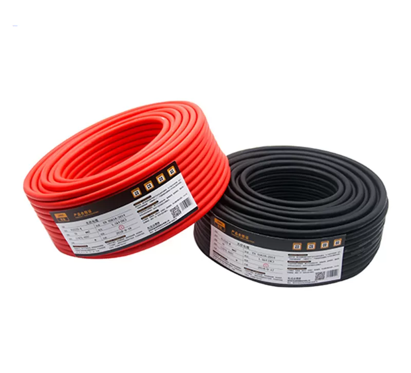 H1z2z2-k 1 Core Xlpo Solar Cable Sunlight Resistant PVC Sheath TUV ...