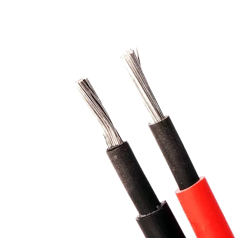 1.5KV 4mm2 Solar Cable H1Z2Z2-K PV1-F 1X6 TUV Certificate - Owire
