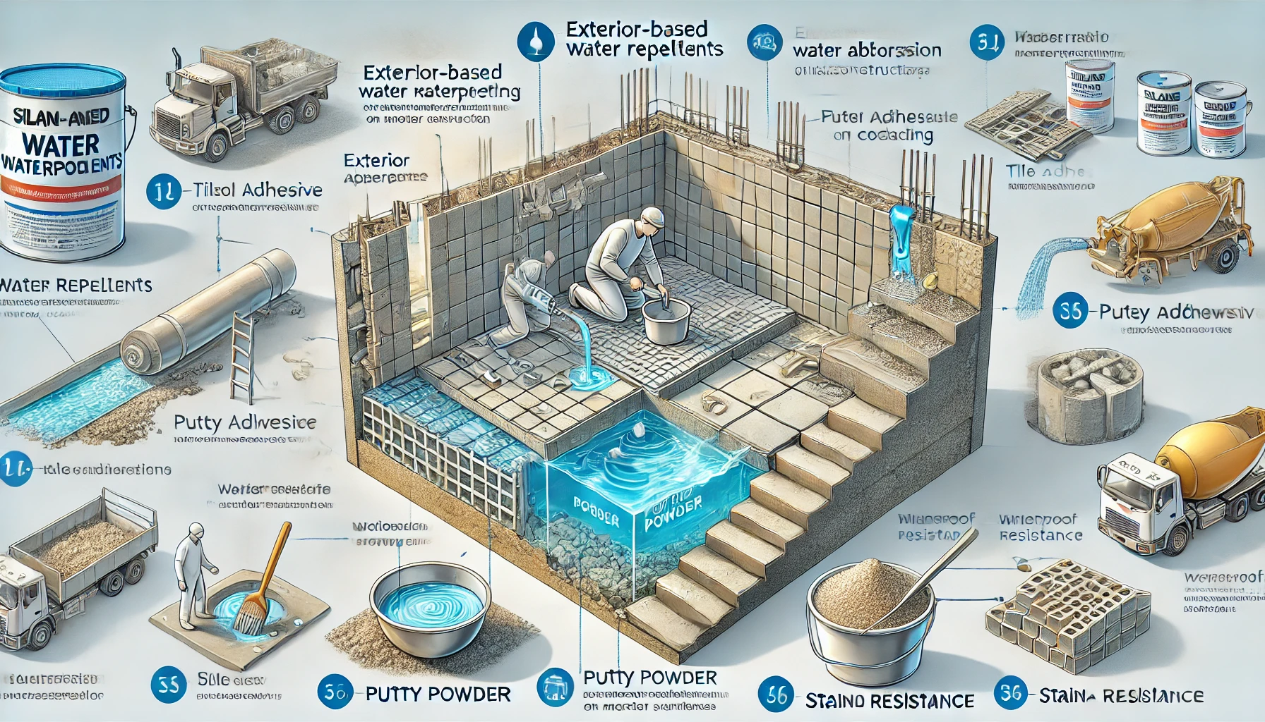 Two types of water repellent agent and its applications - Celotech